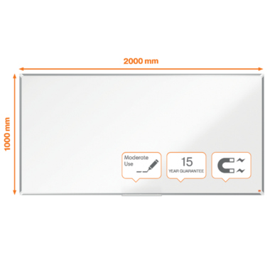 Nobo Whiteboard Premium Plus 1915162 NanoCleanT 100x200cm | Whiteboards | Tafeln/ Pinnwände ...