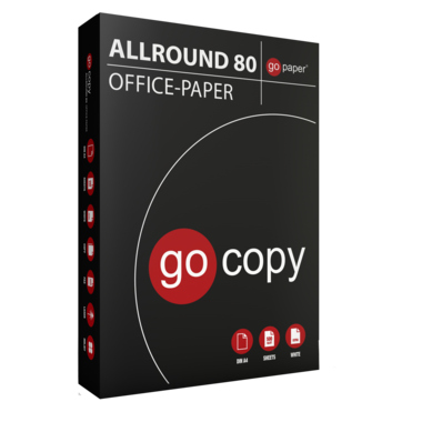 go copy Kopierpapier allround80 701-34510 A4 75g ws 500Bl. | Kopierpapiere | Papiere | Papiere ...